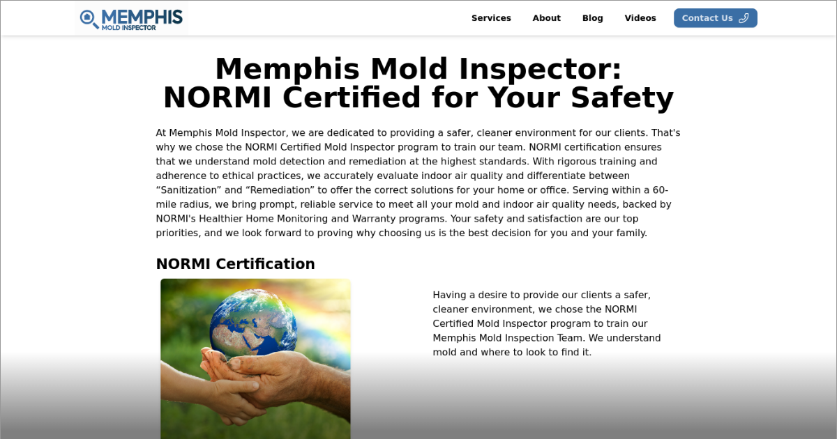 Memphis Mold Inspector